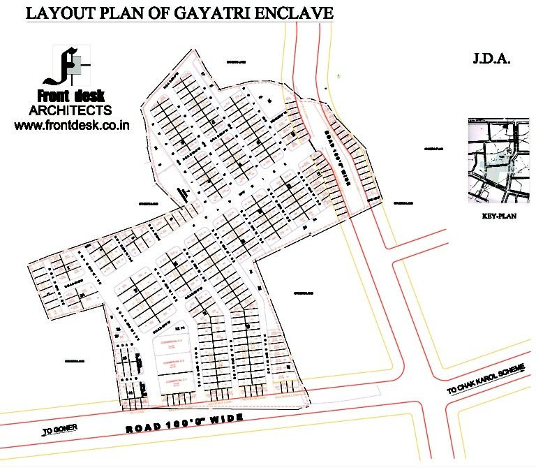 Gayatri Enclave Jagatpura – Front Desk Architects