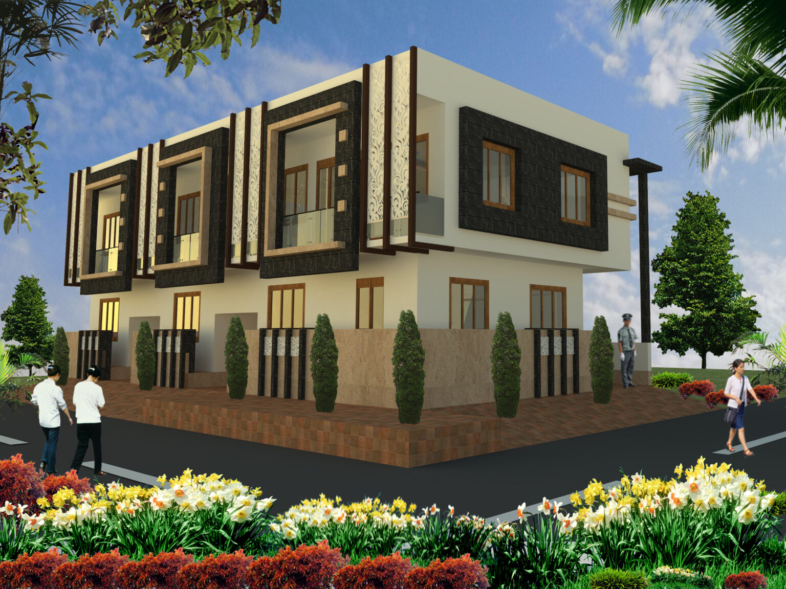Sukhija Vihar Villas – Front Desk Architects